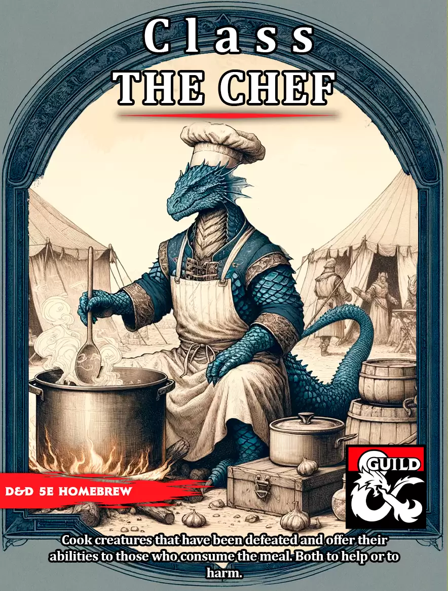 Class The Chef (5E) - Dungeon Masters Guild | DriveThruRPG