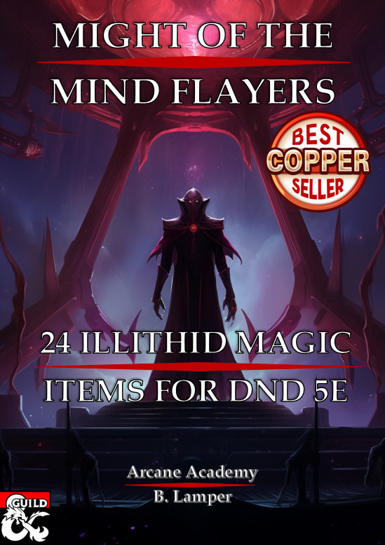 Might of the Mind Flayers : 24 Magic Items of the Illithid - Arcane Academy - Dungeon Masters ...
