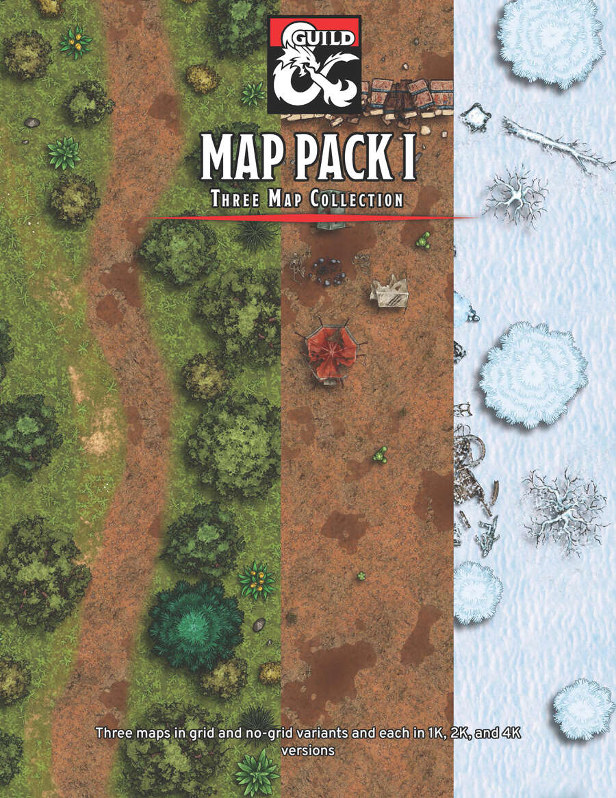 Map Pack I - Dungeon Masters Guild | DriveThruRPG