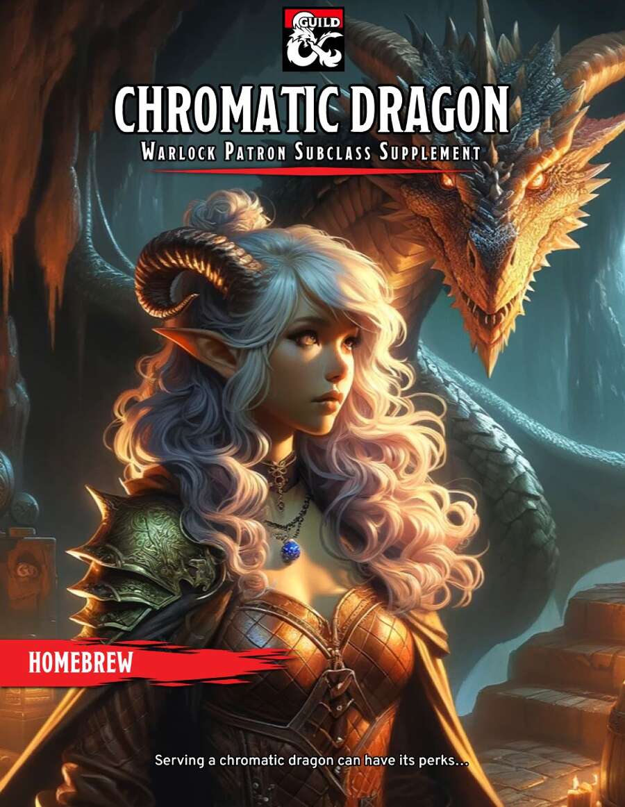 The Chromatic Dragon: Warlock Patron Subclass Supplement - Dungeon Masters Guild | DriveThruRPG
