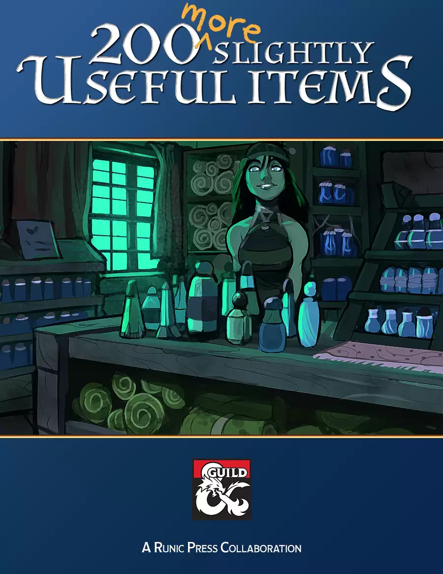 200 More Slightly Useful Items - Dungeon Masters Guild | DriveThruRPG