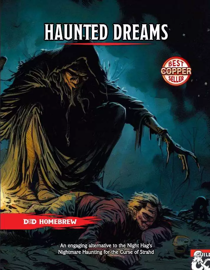 Haunted Dreams (Old Version) - Hag Nightmares for The Curse of Strahd - Dungeon Masters Guild ...