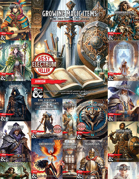 Feats, Items, and Spells [BUNDLE] - Dungeon Masters Guild | DriveThruRPG