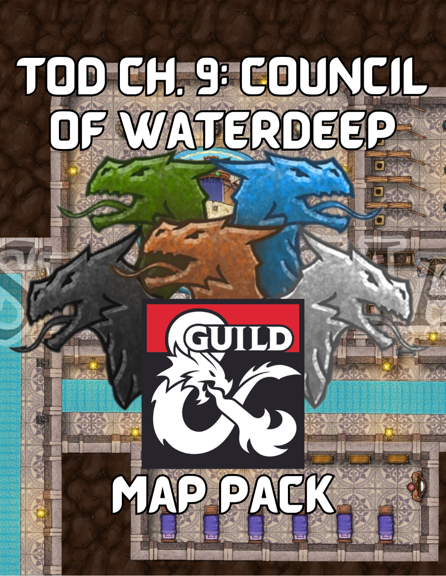 Tyranny of Dragons: Ch.9 Council of Waterdeep Map Pack - Dungeon ...