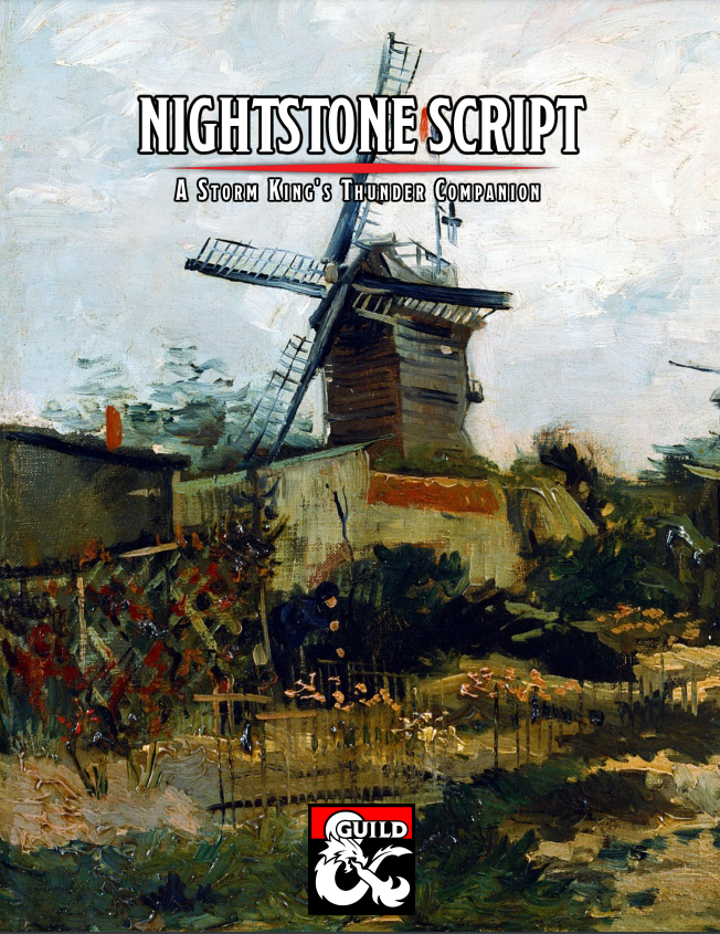 Storm King's Thunder: Nightstone Script - Dungeon Masters Guild ...