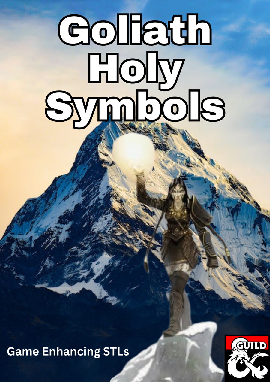 Goliath Holy Symbols - STLs - Dungeon Masters Guild | DriveThruRPG