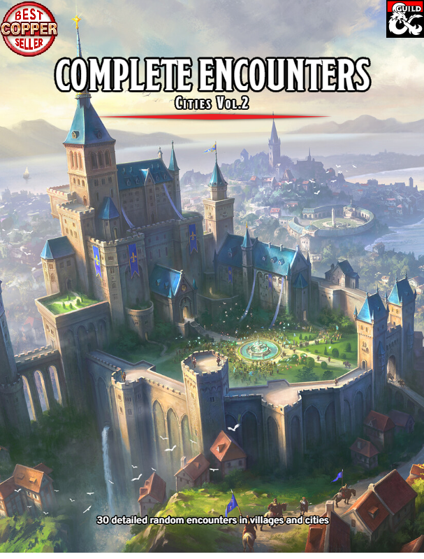 Complete encounters for D&D - Cities (2) - Dungeon Masters Guild ...