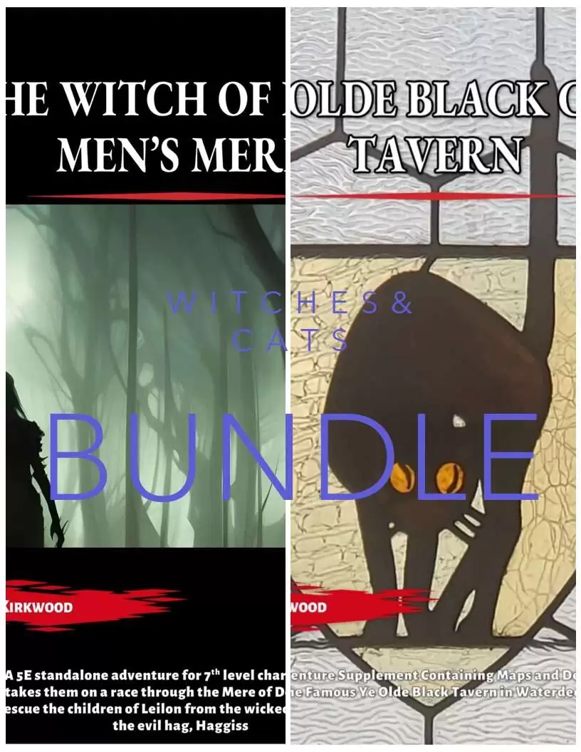 Witch of Dead Men's Mere & Ye Olde Black Cat Tavern [BUNDLE] - Dungeon ...