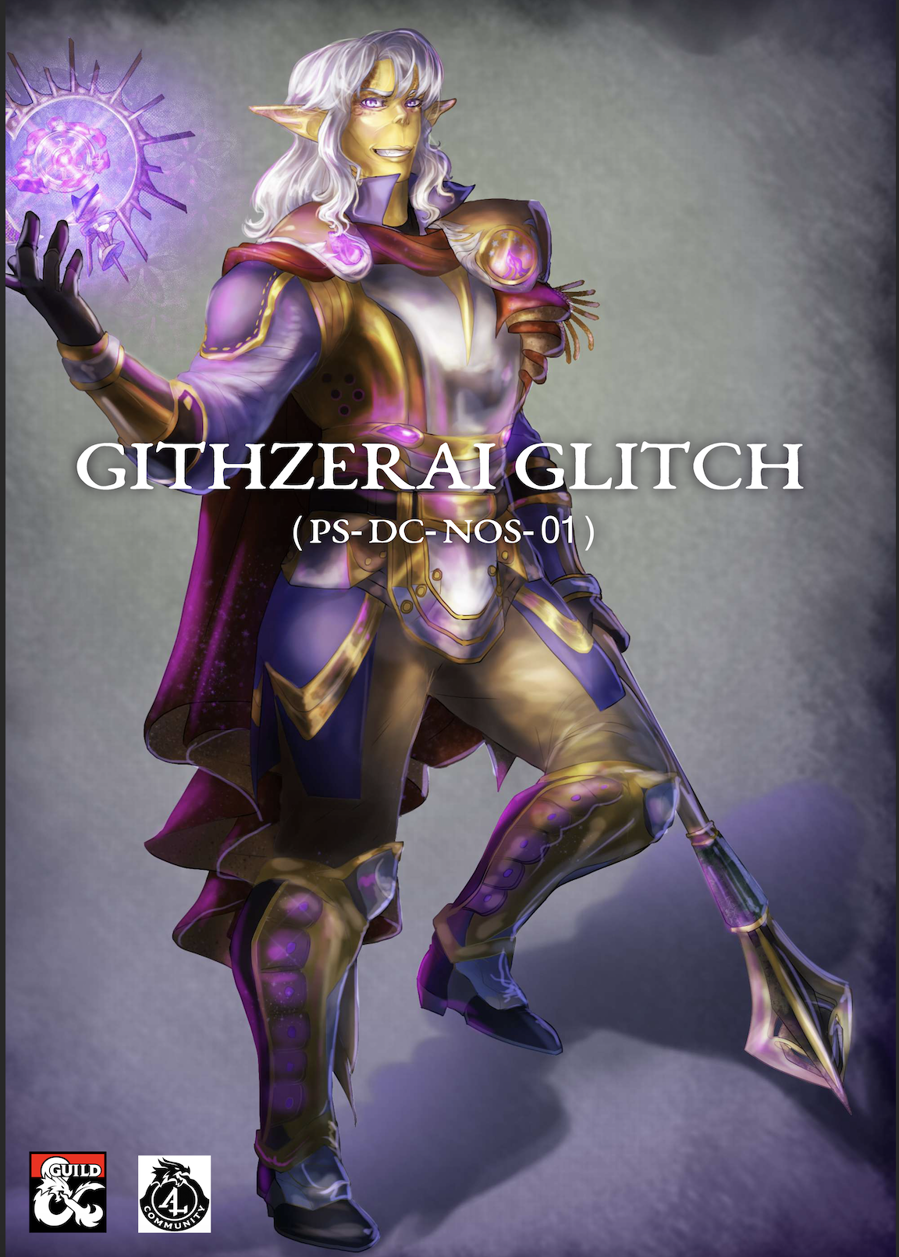 Githzerai Glitch (PS-DC-NOS-01) - Dungeon Masters Guild | DriveThruRPG
