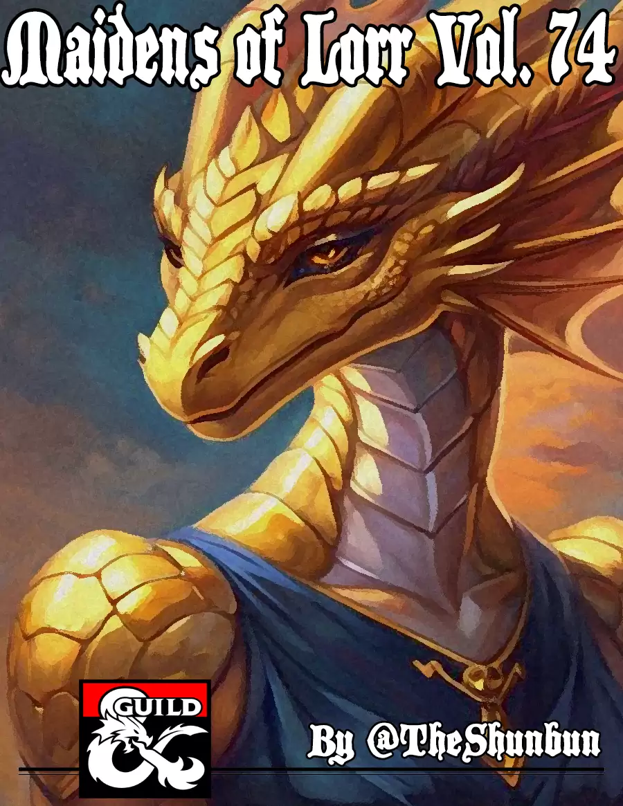 Maidens of Lorr Vol. 74 - 3 premade NPCs - Dungeon Masters Guild | DriveThruRPG