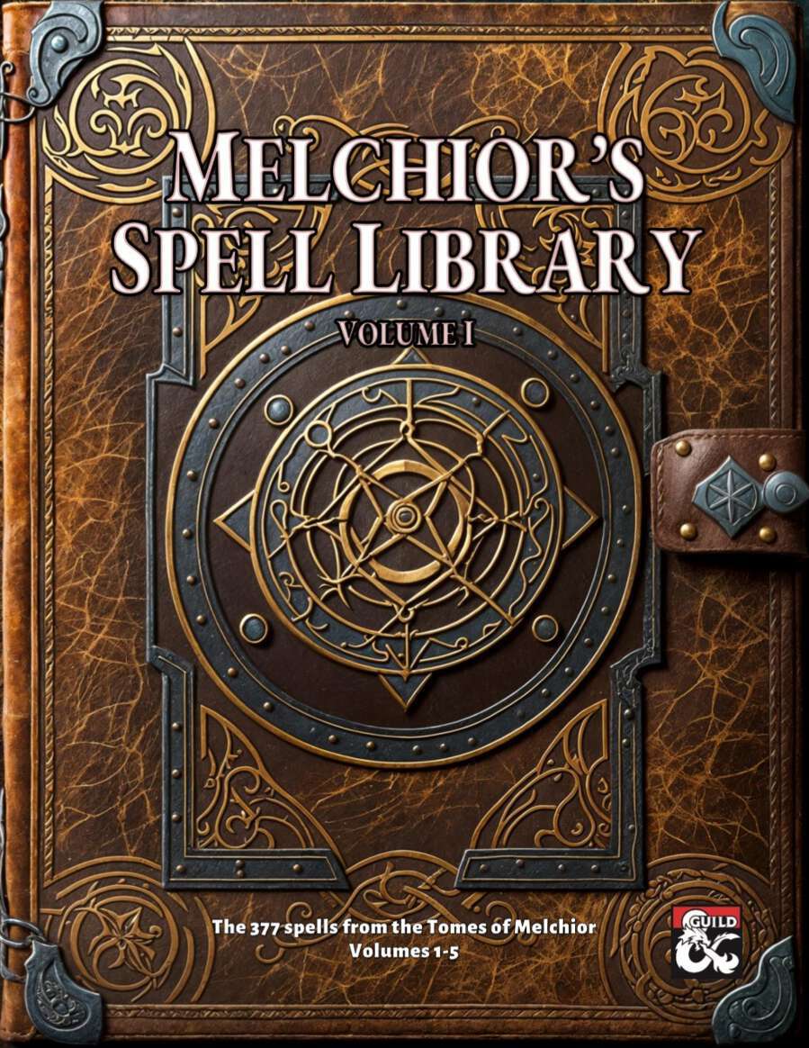 Melchior's Spell Library - Volume I - Dungeon Masters Guild | DriveThruRPG