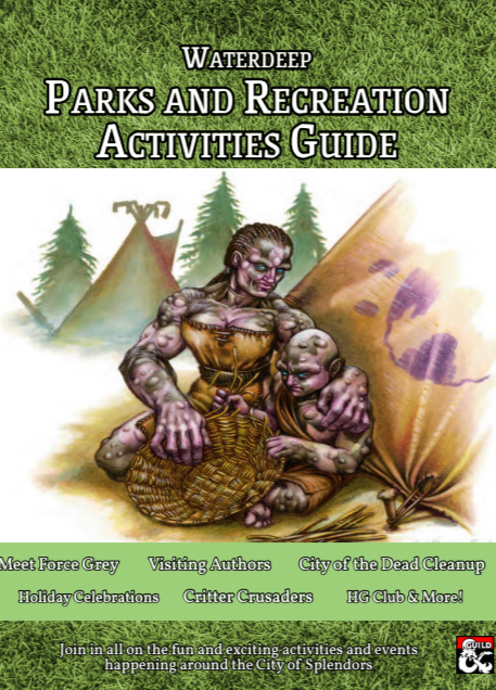 Waterdeep Parks and Recreation Activities Guide - Dungeon Masters Guild ...