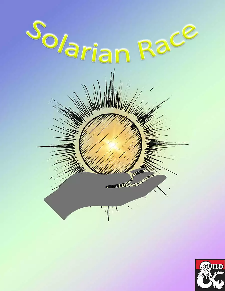 Solarian Race - Dungeon Masters Guild | DriveThruRPG