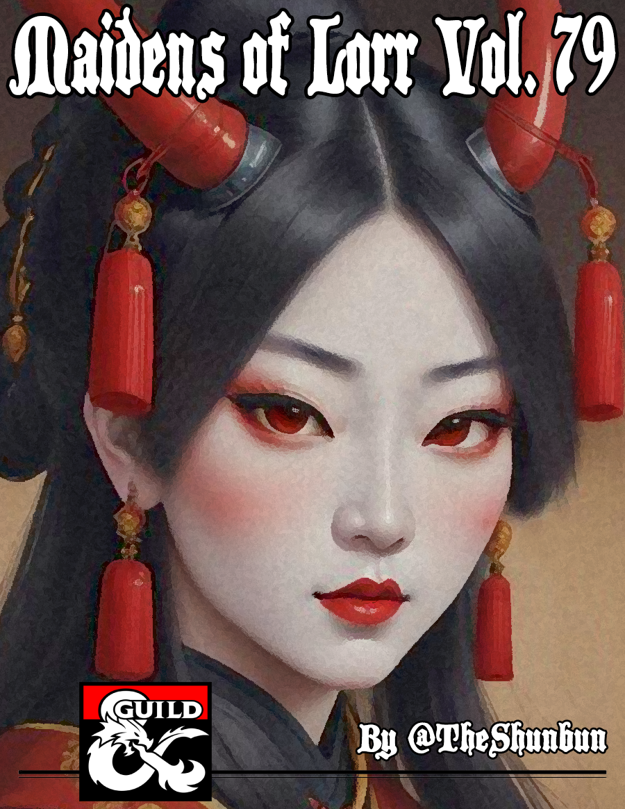 Maidens of Lorr Vol. 79 - 3 premade NPCs - Dungeon Masters Guild | DriveThruRPG