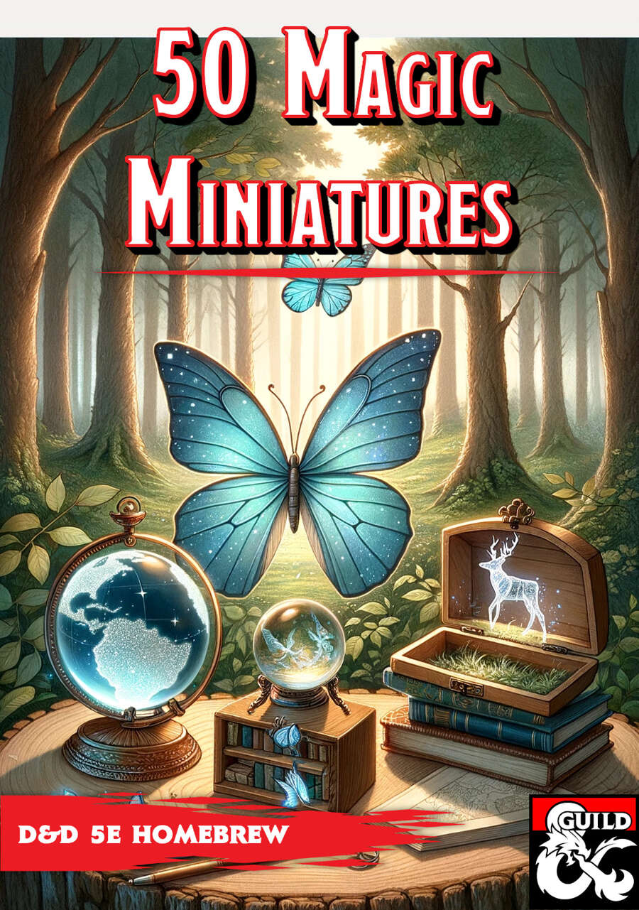 50 Magic Miniatures: Dragon's Mini-Hoard V - Dungeon Masters Guild ...