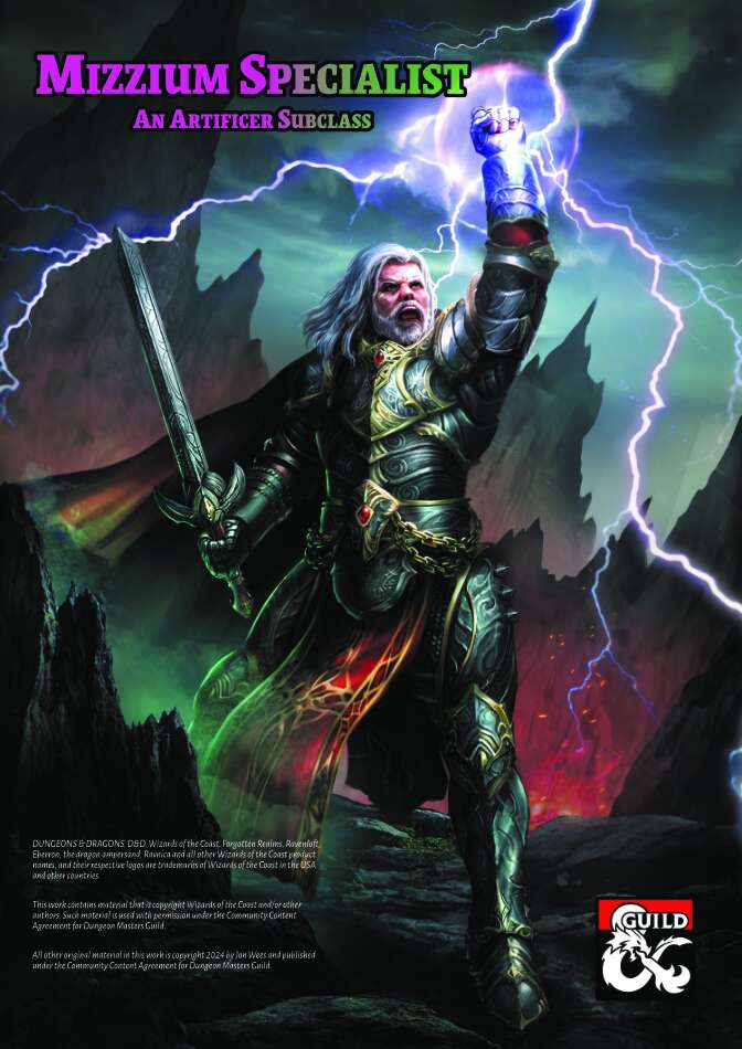 Mizzium Specialist - Dungeon Masters Guild | DriveThruRPG