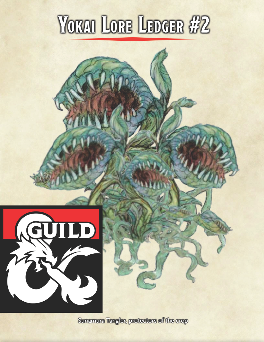 Yokai Lore Ledger #2 - Sunamura Tangler - Dungeon Masters Guild ...