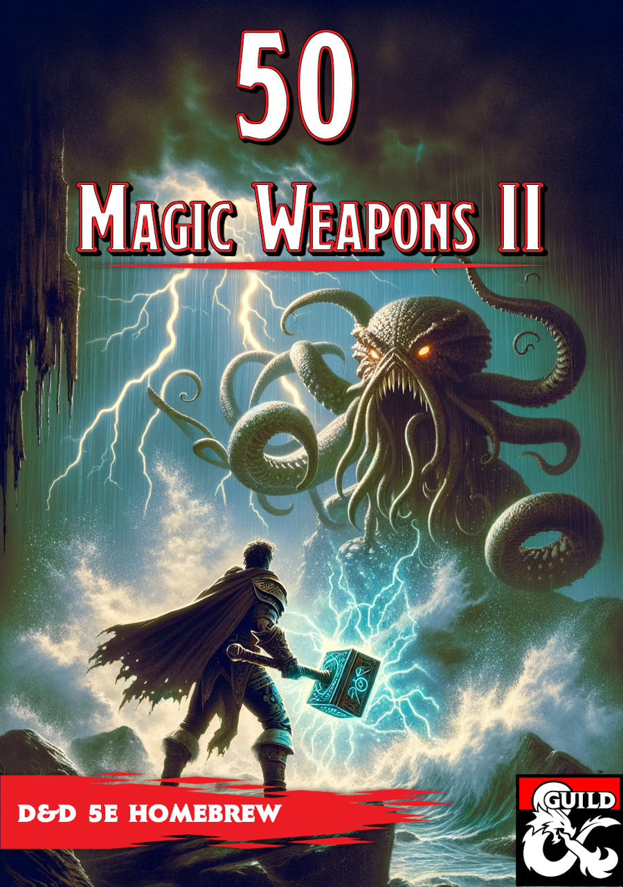 50 Magic Weapons 2: Dragon's Mini-Hoard VI - Dungeon Masters Guild | DriveThruRPG