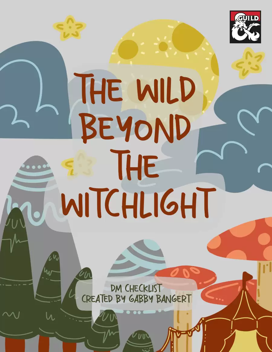 Wild Beyond The Witchlight DM Checklist Bundle - Dungeon Masters Guild | DriveThruRPG