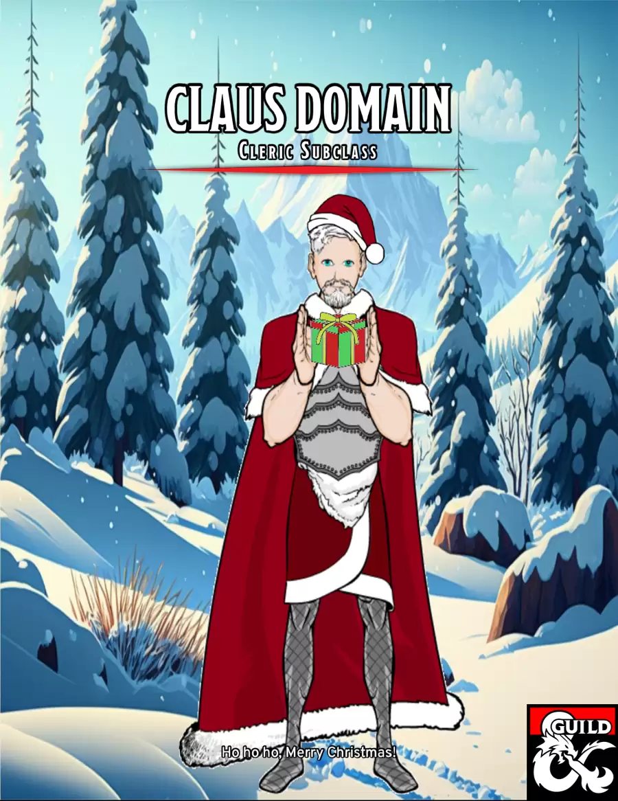 Cleric - Claus Domain - Dungeon Masters Guild | DriveThruRPG