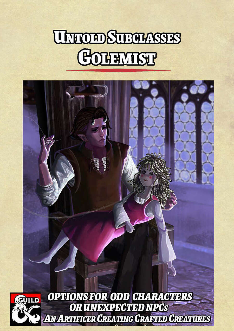 Untold Subclasses - Golemist (Artificer Specialism) - Dungeon Masters ...