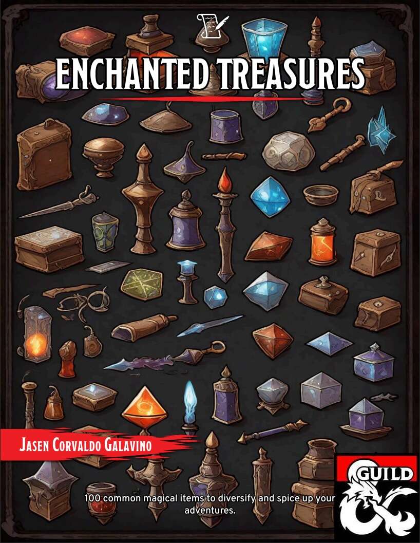 Enchanted Treasures - Dungeon Masters Guild | DriveThruRPG