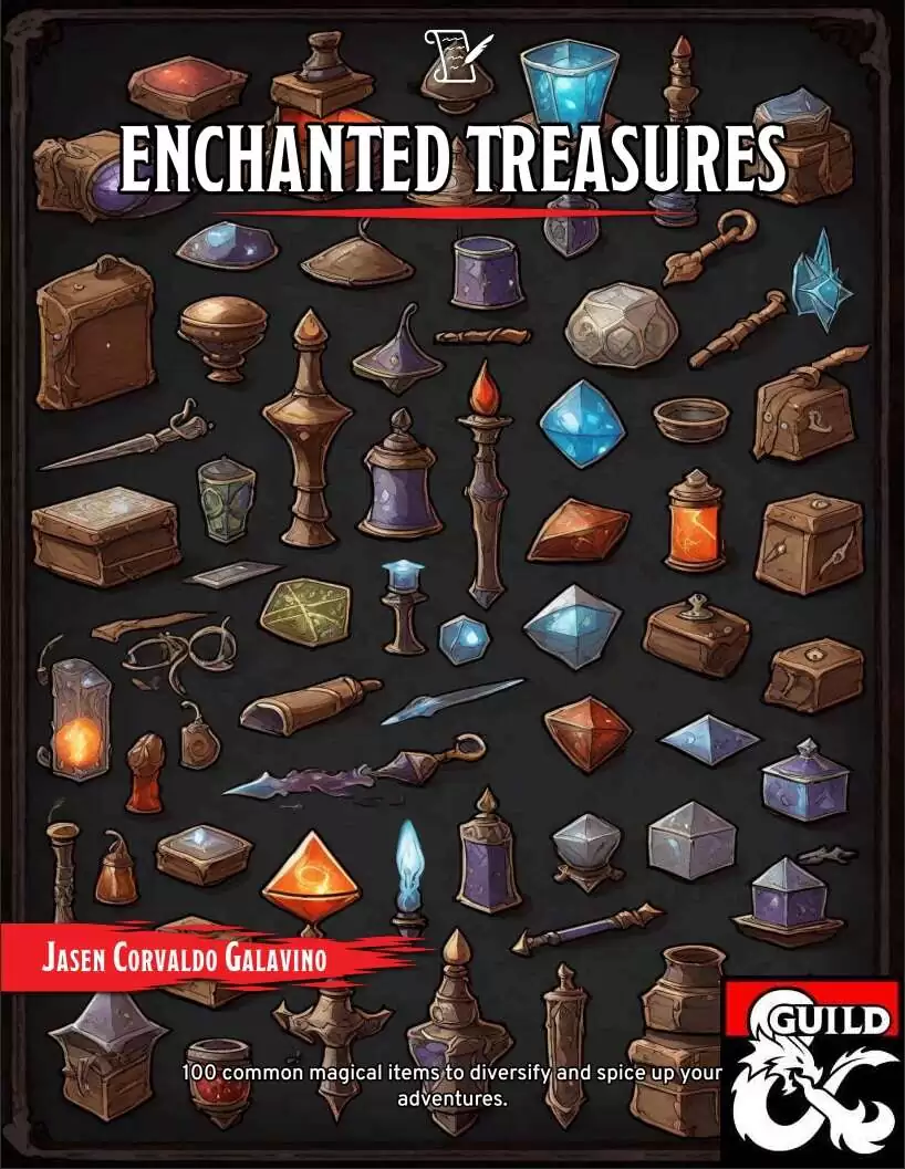 Enchanted Treasures - Dungeon Masters Guild | DriveThruRPG