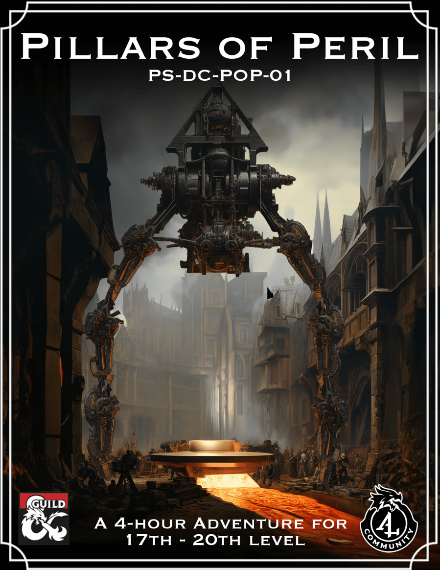 PS-DC-POP-01 Pillars of Peril - Dungeon Masters Guild | DriveThruRPG