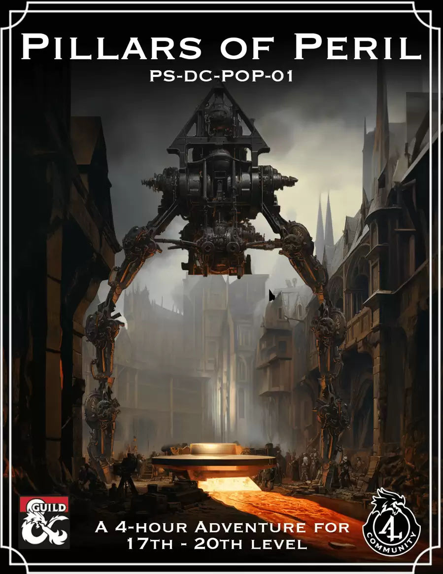 PS-DC-POP-01 Pillars of Peril - Dungeon Masters Guild | DriveThruRPG