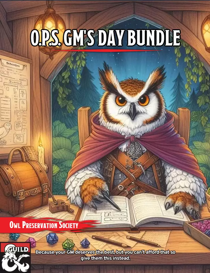 O.P.S. GM's Day Bundle [BUNDLE] - Dungeon Masters Guild | DriveThruRPG