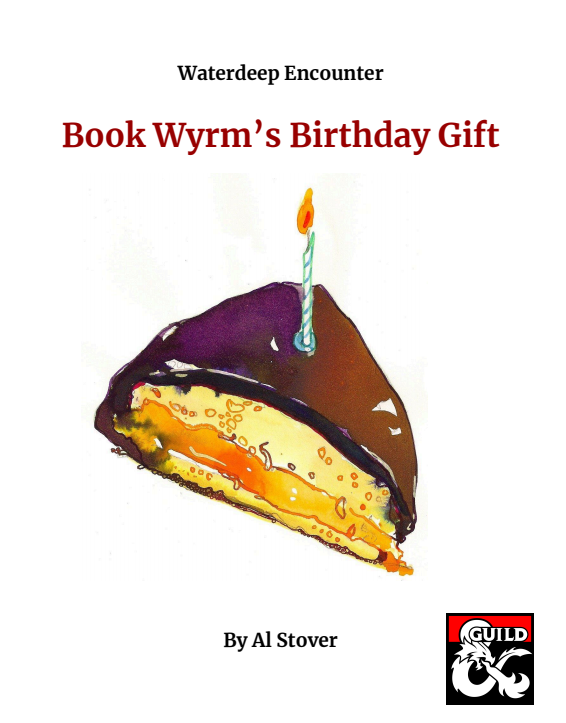 Book Wyrm's Birthday Gift - Dungeon Masters Guild | DriveThruRPG