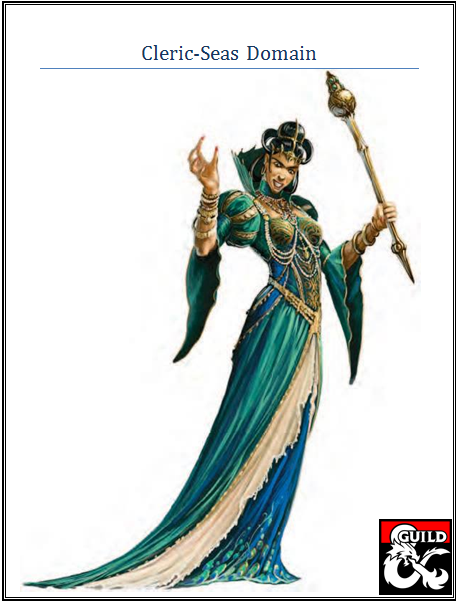 Cleric-Seas Domain - Dungeon Masters Guild | DriveThruRPG