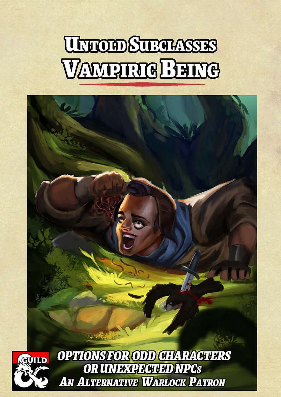 Untold Subclasses - Vampiric Being (Warlock Patron) - Dungeon Masters ...