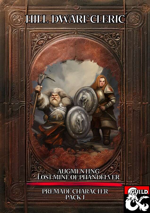 Augmenting Lost Mine of Phandelver Character Pack 1: Dwarf Cleric ...