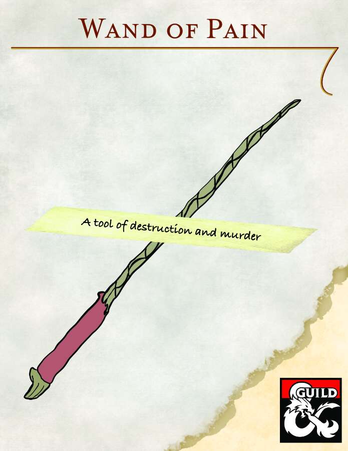 Wand of Pain - Dungeon Masters Guild | DriveThruRPG