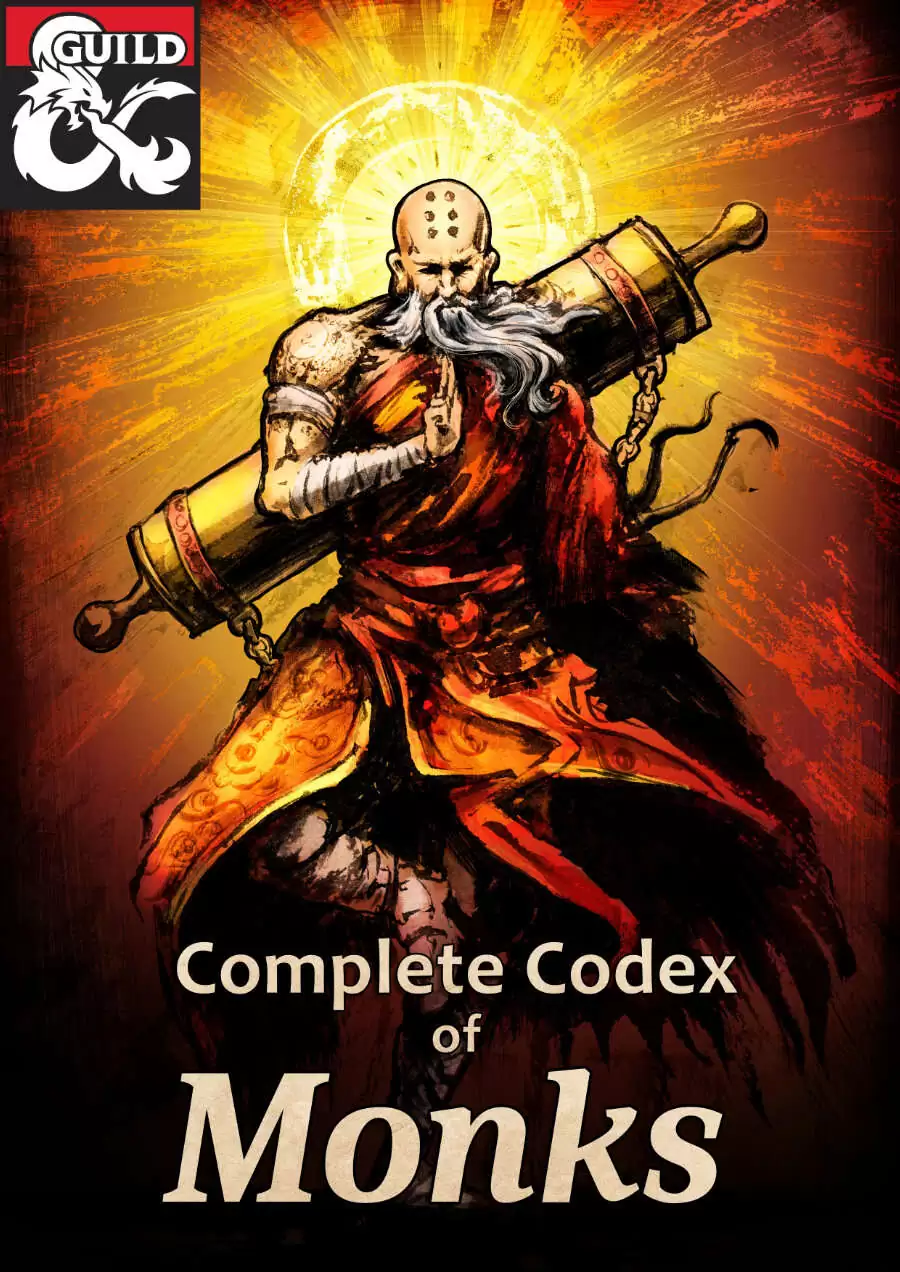Complete Codex of Monks - Dungeon Masters Guild | DriveThruRPG