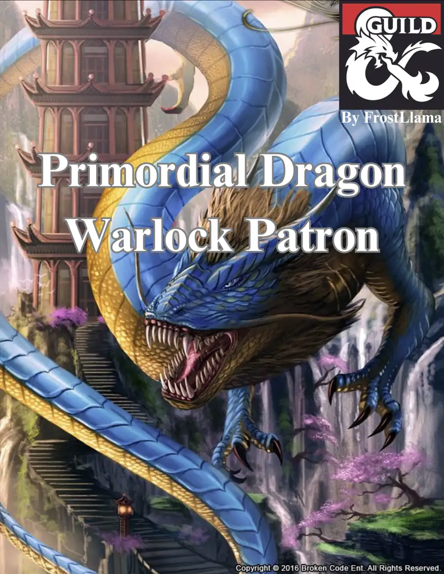 Primordial Dragon Warlock Patron - Dungeon Masters Guild | DriveThruRPG