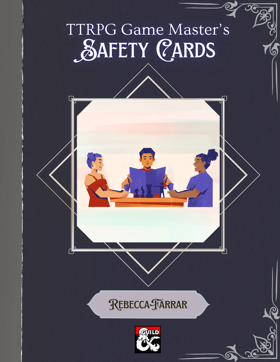 TTRPG Game Master's Safety Cards - Dungeon Masters Guild | DriveThruRPG