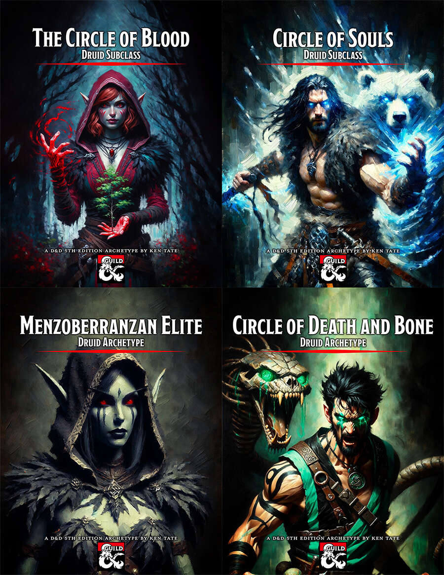 Bunch of Druids [BUNDLE] - Dungeon Masters Guild | DriveThruRPG