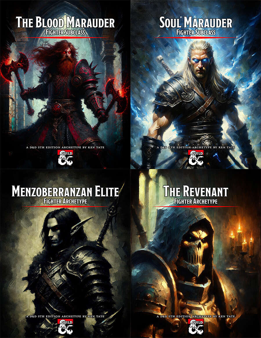 Bunch of Fighters [BUNDLE] - Dungeon Masters Guild | DriveThruRPG