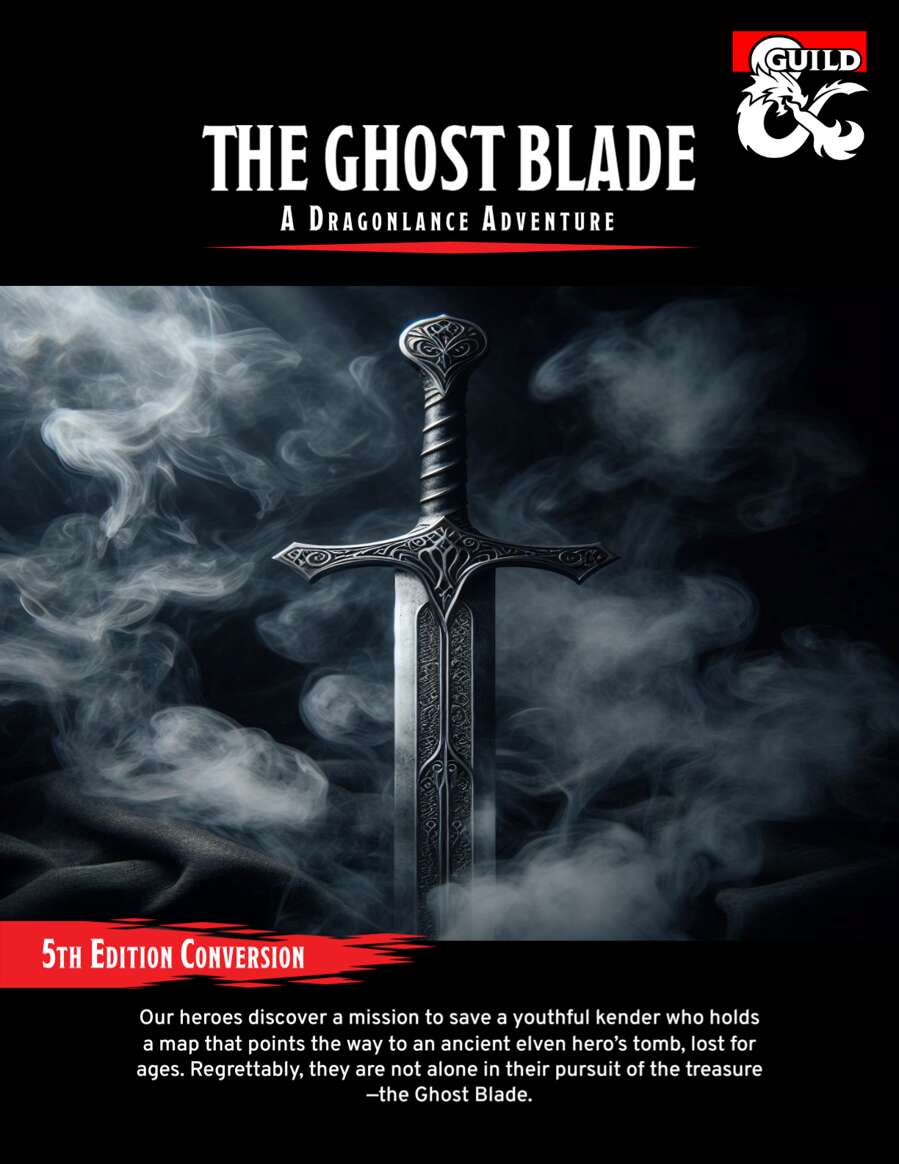 Dragonlance Tribute: The Ghost Blade (PDF) - Dungeon Masters Guild | DriveThruRPG