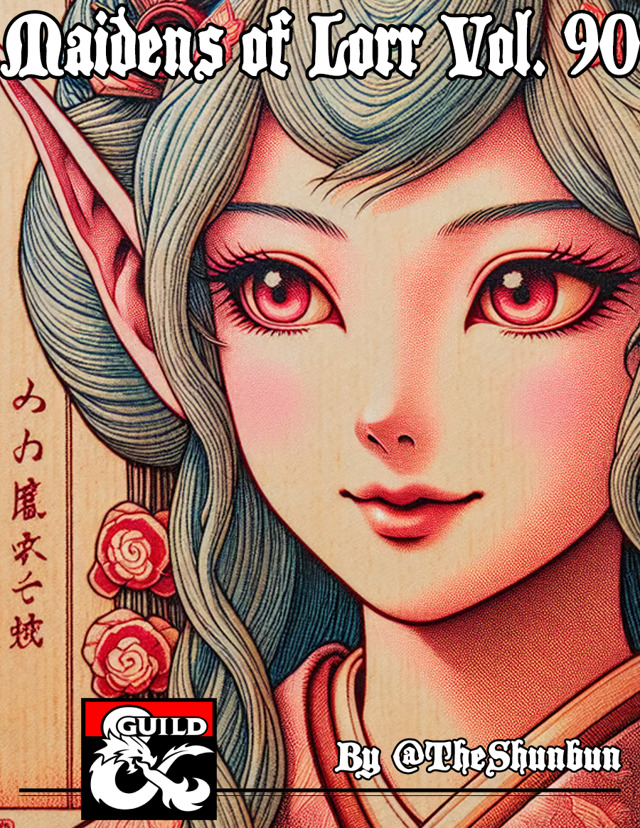 Maidens of Lorr Vol. 90 - 3 premade NPCs - Dungeon Masters Guild ...