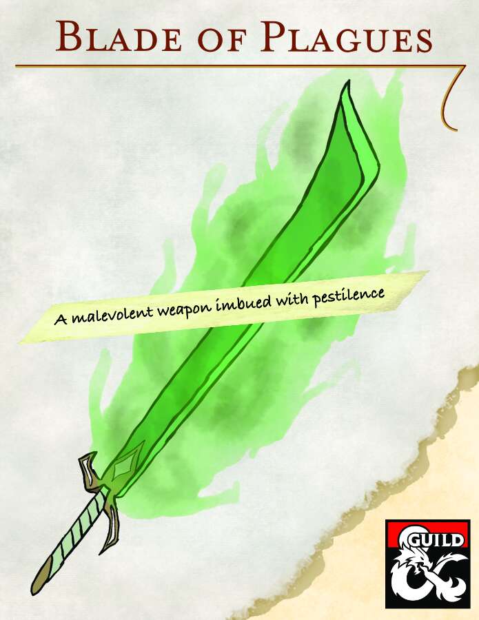 Blade of Plagues - Dungeon Masters Guild | DriveThruRPG