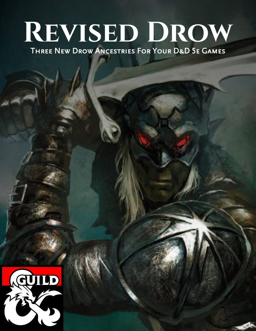 Revised Drow - Dungeon Masters Guild | DriveThruRPG