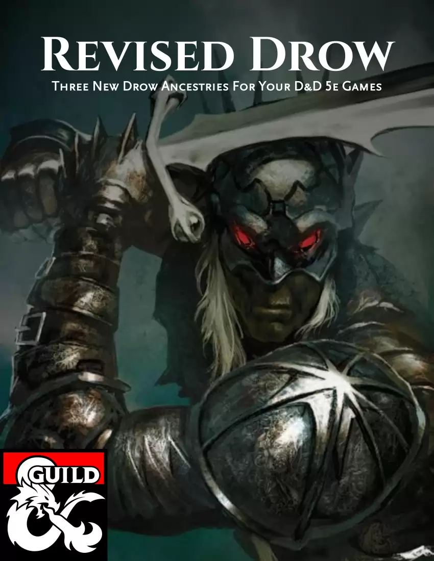 Revised Drow - Dungeon Masters Guild | DriveThruRPG