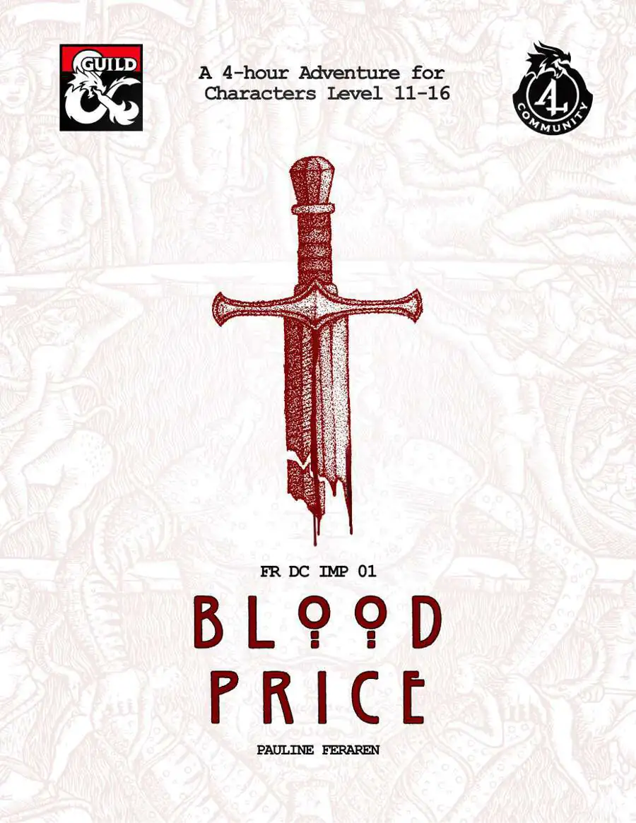 Blood Price (FR DC IMP 01) - Dungeon Masters Guild | DriveThruRPG