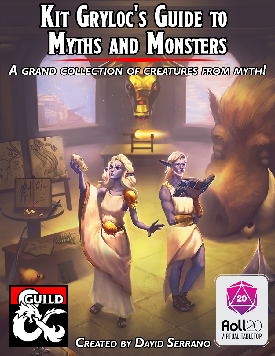 Guide to Myths and Monsters (PDF + Roll20) [BUNDLE] - Dungeon Masters Guild | DriveThruRPG