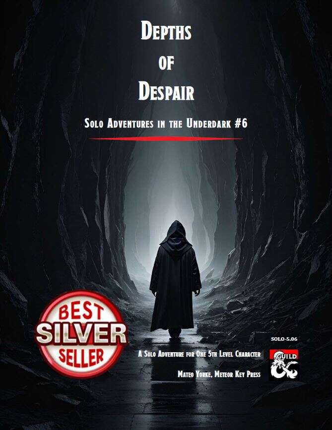 Depths of Despair - Solo Adventures in the Underdark #6 - Dungeon ...