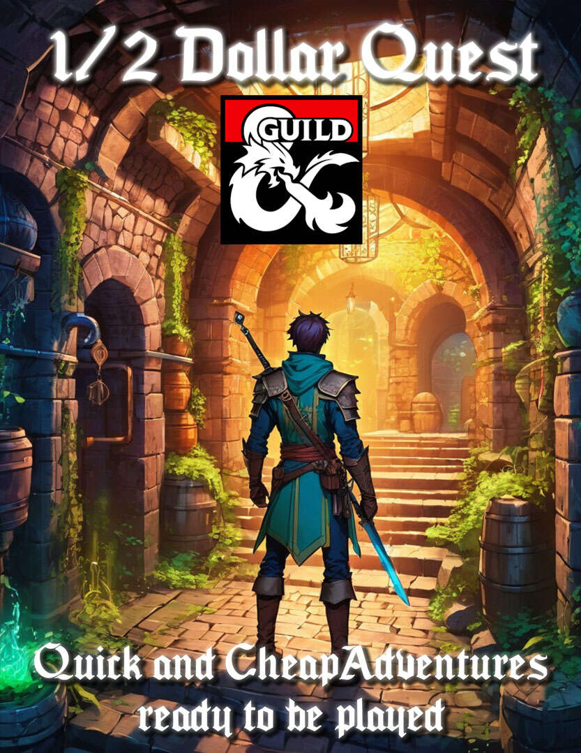 Half Dollar Quest #7 (Lvl7) - Dungeon Masters Guild | DriveThruRPG