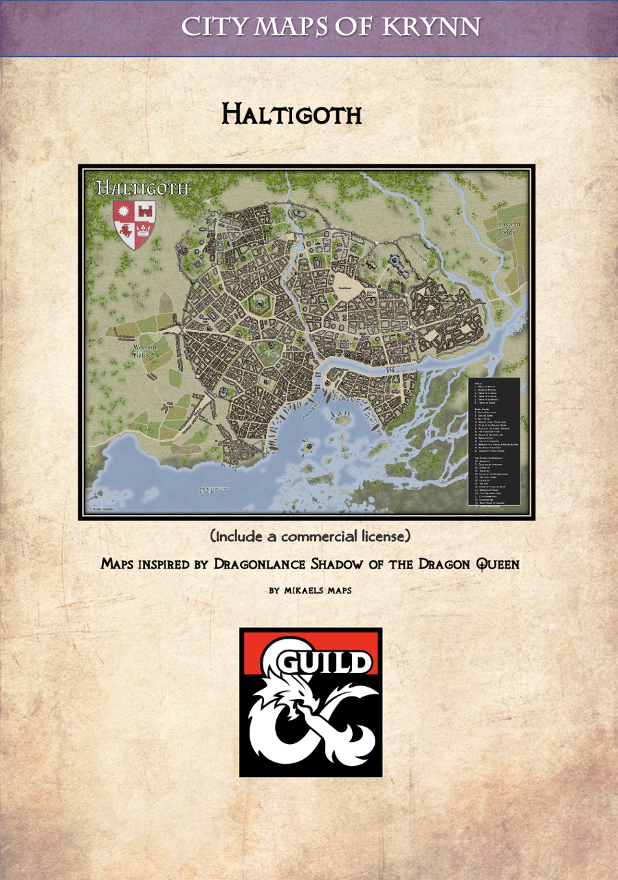 Haltigoth - Cities of Krynn - Dungeon Masters Guild | DriveThruRPG